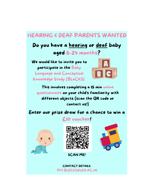 University of East Anglia - current study on how deaf or hearing ...